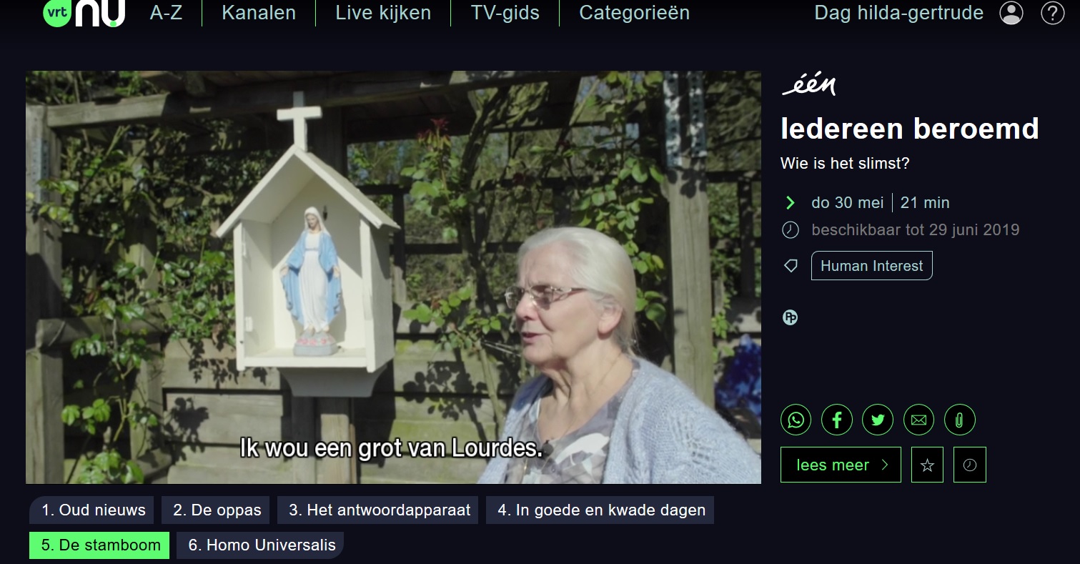 Lourdesgrotjes in Iedereen beroemd! * 27/5/19 – https://lourdesgrotten.wordpress.com