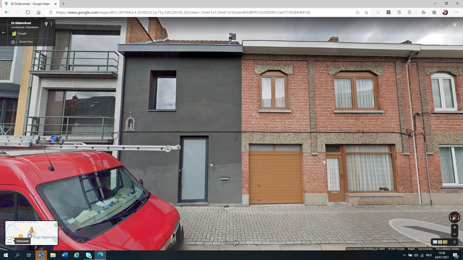 Londerzeel Gildenstraat 24 24/1/21 – https://lourdesgrotten.wordpress.com